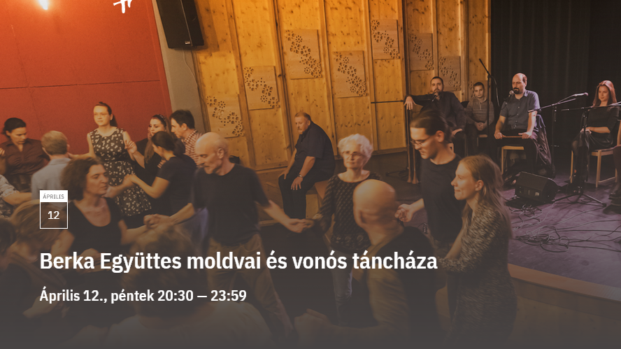 Berka táncház | táncház | Budapest | Folknaptár